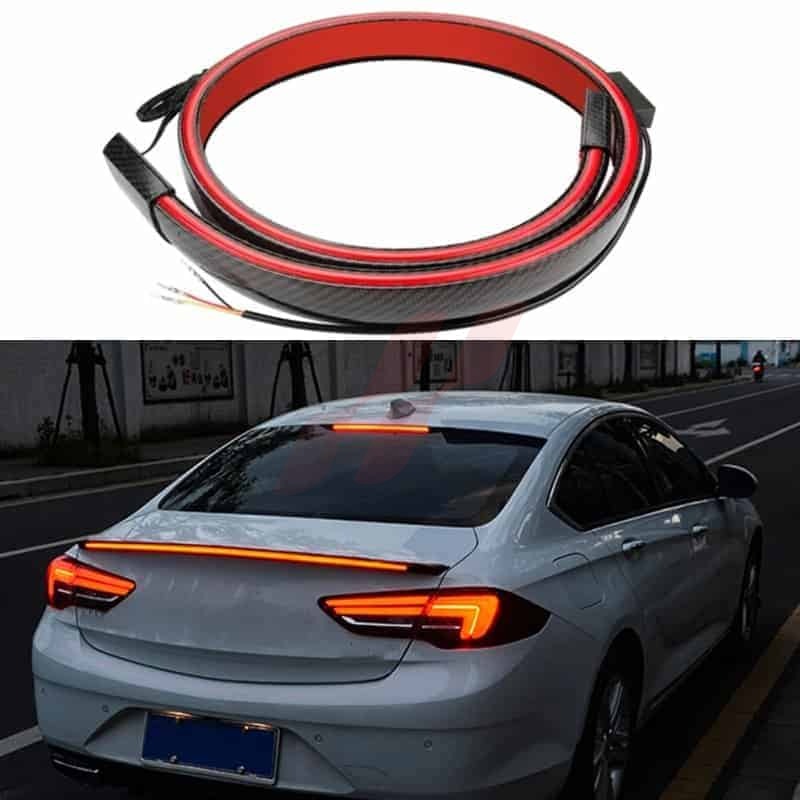 Carbon Fiber Led Spoiler Lip Kit - Hotshot Automotive