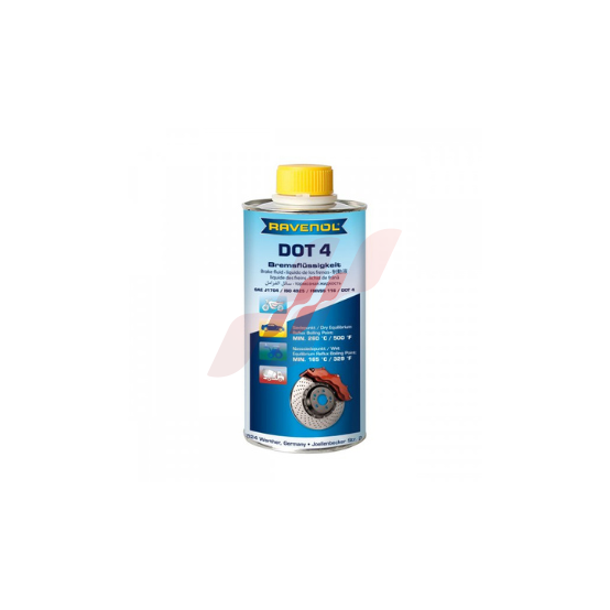 Ravenol Dot 4 Brake Fluid 500ML - Hotshot Automotive